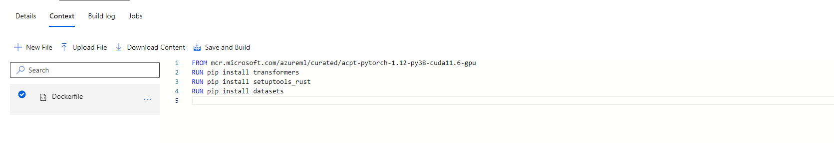 Azureml Examples Best Practices Largescale Deep Learning Environment Acpt Md At Main · Azure