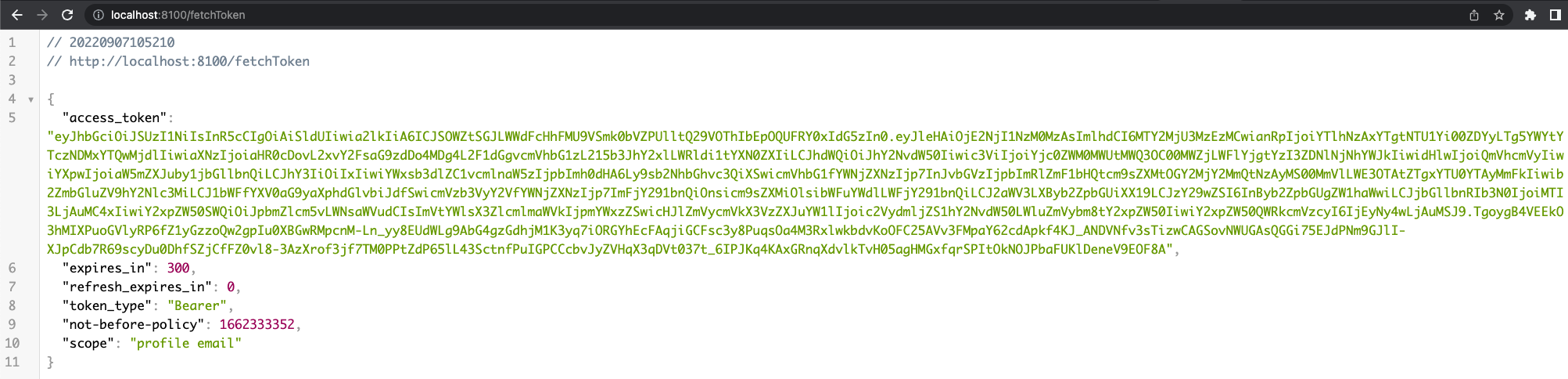 New Public Key generated by a client app after initial authentication results in client ...