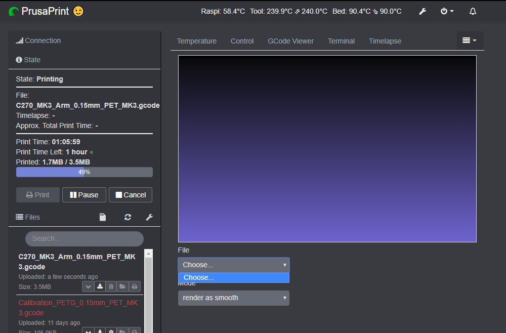 Can't select anything · Issue #15 · jneilliii/Octoprint-STLViewer · GitHub