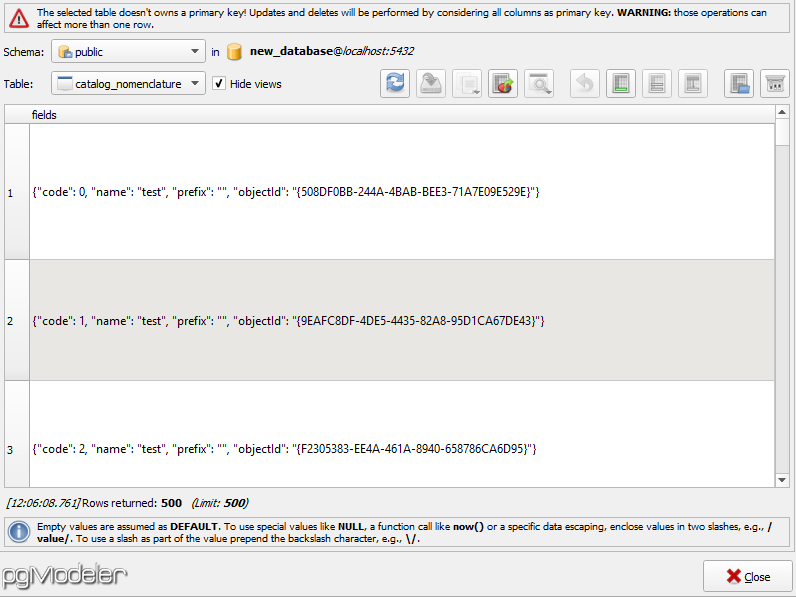 Data manipulation dialog issue · Issue #976 · pgmodeler/pgmodeler · GitHub