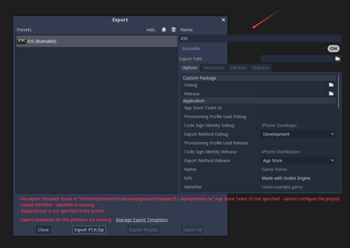 Export dialog layout out of boundary. · Issue #24202 · godotengine/godot · GitHub