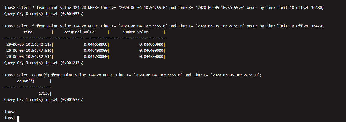page query return error result · Issue #2145 · taosdata/TDengine · GitHub
