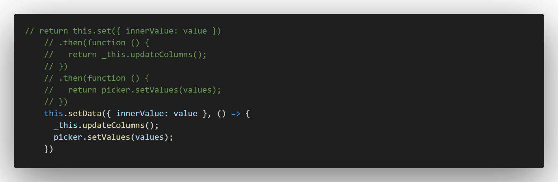 DatetimePicker bindchange事件获取值延迟问题 · Issue #3919 · youzan/vant-weapp · GitHub
