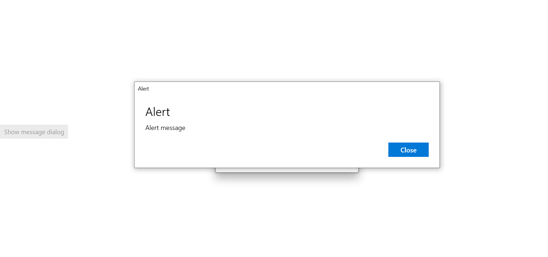 Multi Contentdialog Leads Crash Systemruntimeinteropservicescomexception · Issue 4661