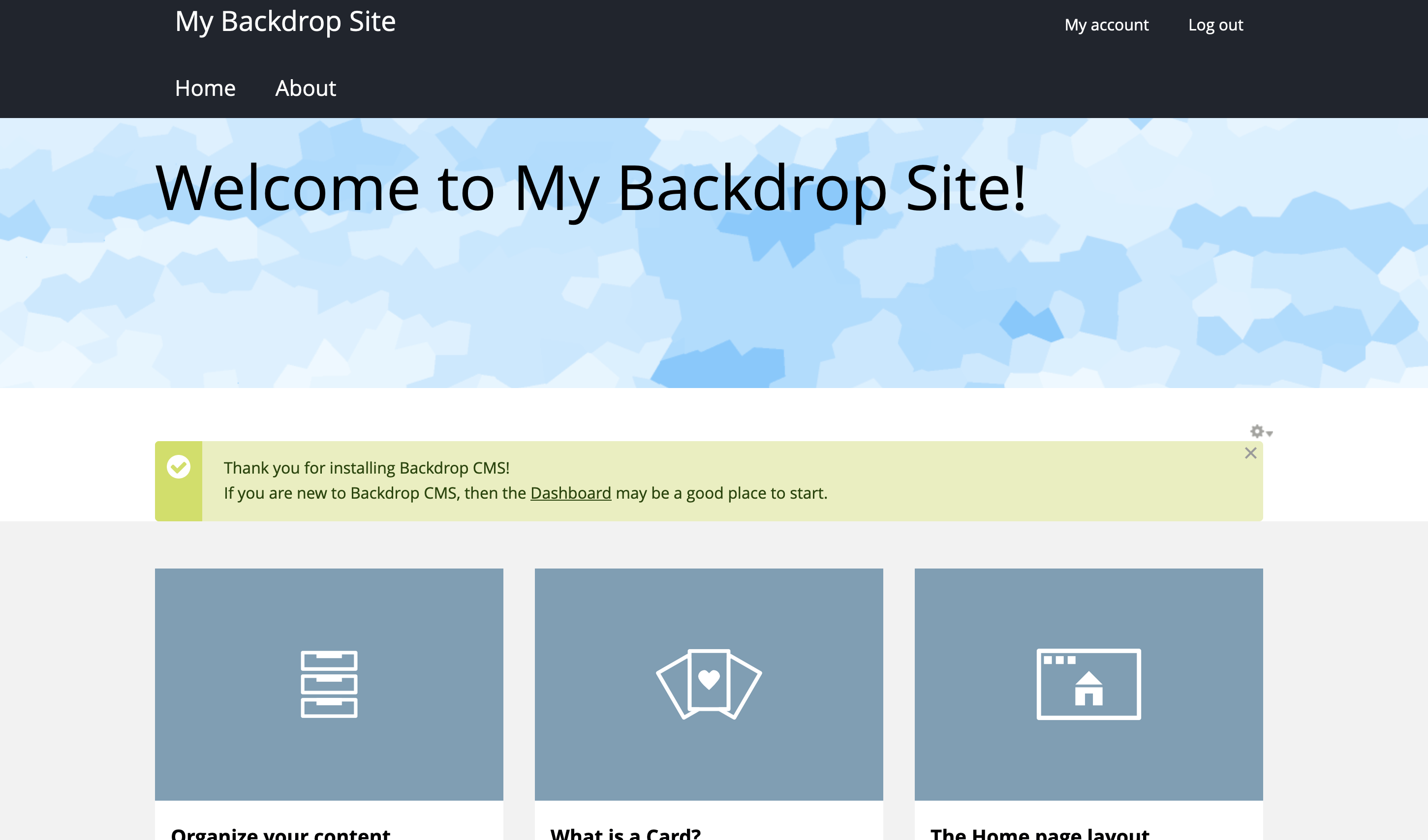 Home Page Looks Broken After Fresh Install Messages And Cards Conflict · Issue 6074