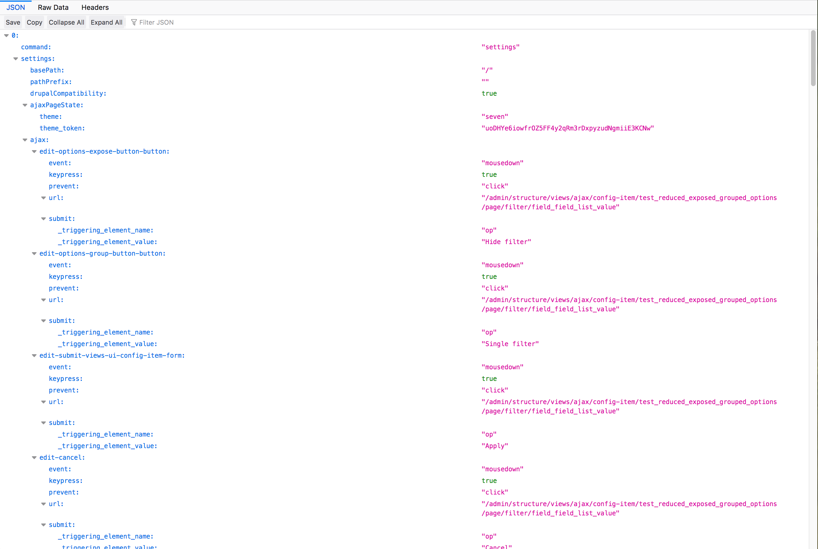 Views: Add another item button for grouped exposed filters results in ajax vomit · Issue #4035 ...
