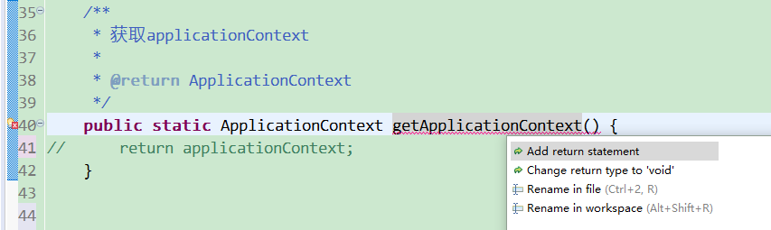 Ctrl + 1 Automatic prompt failure in STS 4.6.2 · Issue #476 · spring-projects/sts4 · GitHub