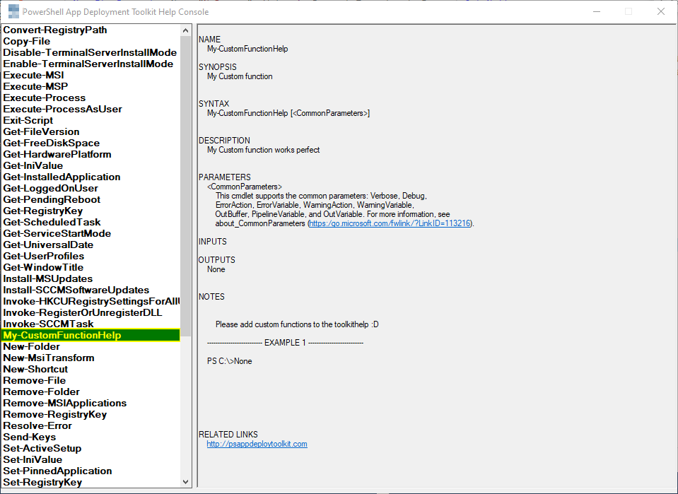 Extend Appdeploytoolkithelp With Appdeploytoolkitextensions Functions · Issue 459