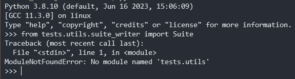 suite_writer file does not exist · Issue #1077 · getslash/slash · GitHub
