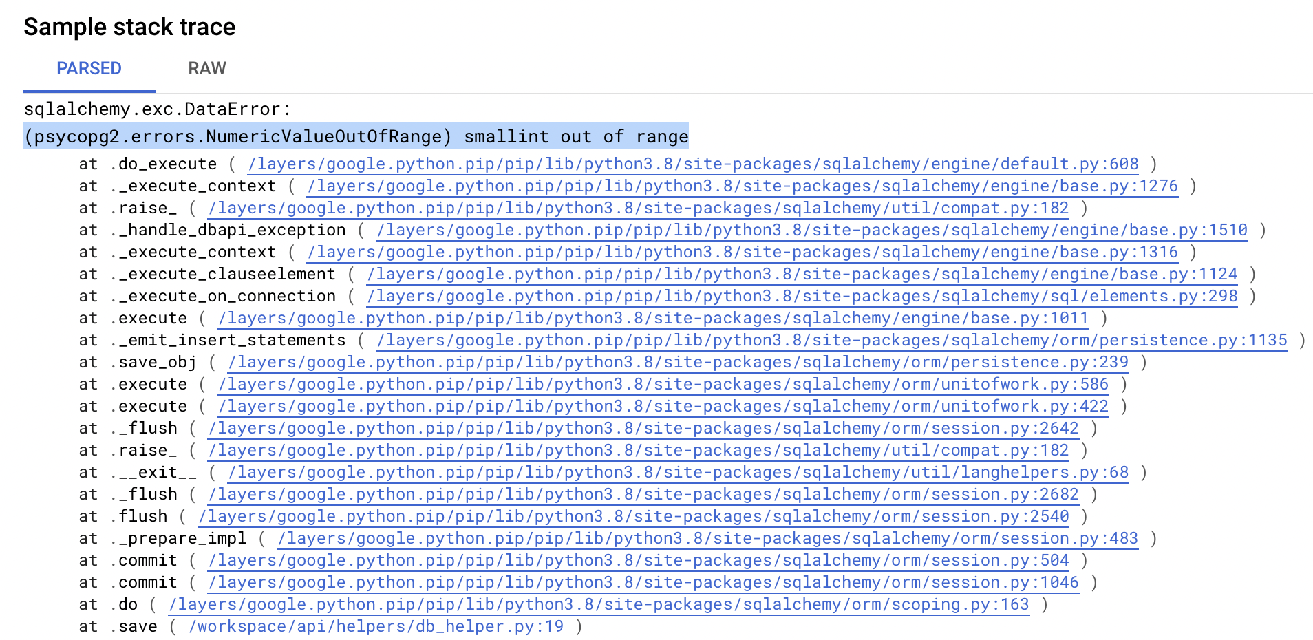 [Production Error] (psycopg2.errors.NumericValueOutOfRange) smallint out of range for IVR ...