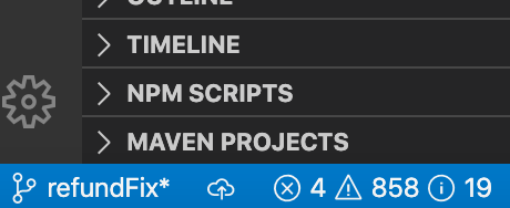 Checking out to new git branch outside vscode does not switch the ...