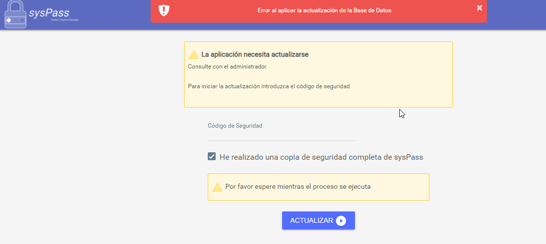 "Error when applying the database update" from sysPass 2.1.16 to 3.0.0 · Issue #1384 · nuxsmin ...