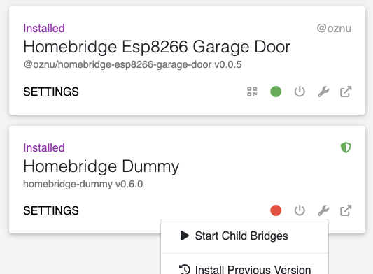 Child bridge restart option · Issue #1050 · homebridge/homebridge-config-ui-x · GitHub