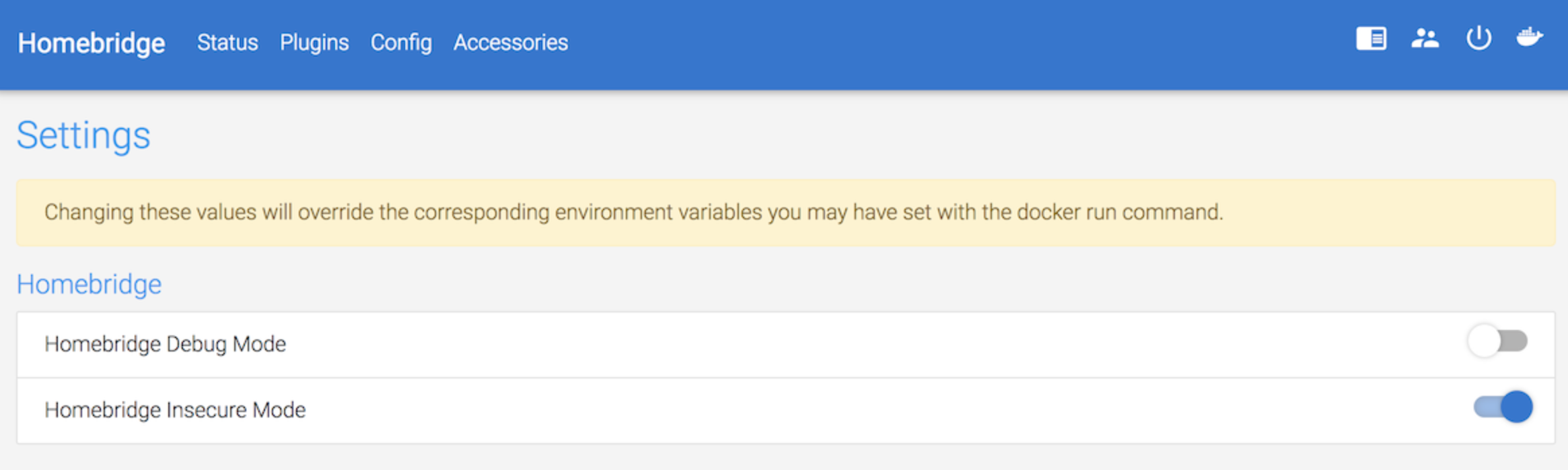 Feature request: support changing /etc/defaults/homebridge · Issue #303 · homebridge/homebridge ...