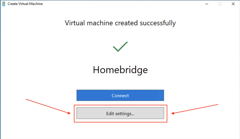 Install Homebridge on Windows 10 Using Hyper V · homebridge/homebridge ...