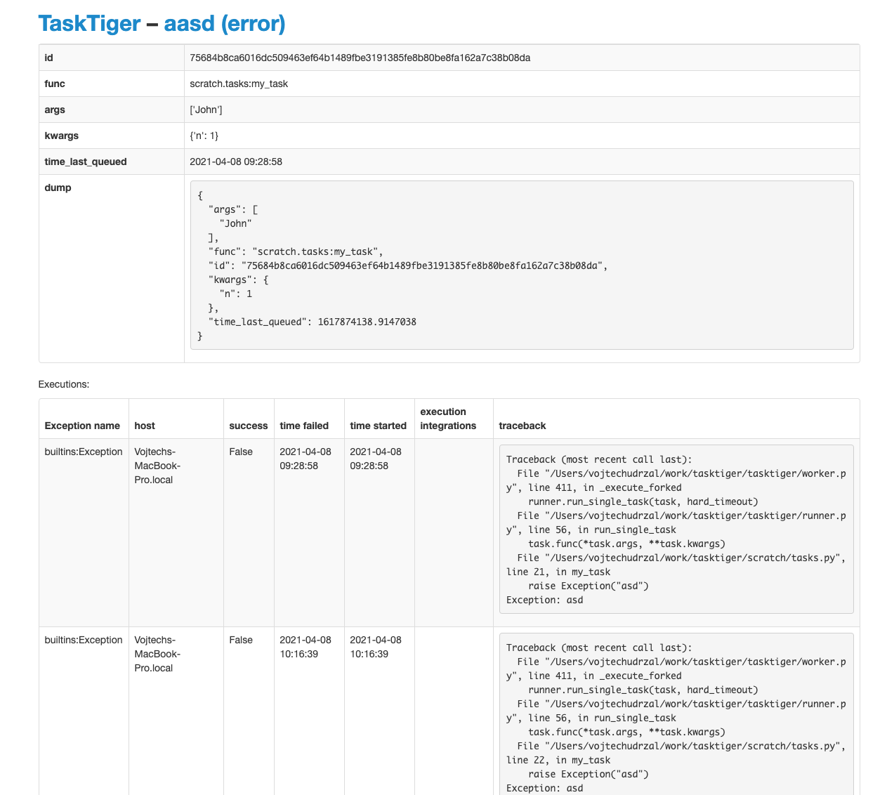 Make timestamps human readable · Issue #14 · closeio/tasktiger-admin · GitHub