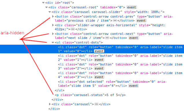 Hide Purely Visual Elements From Screen Readers · Issue 548