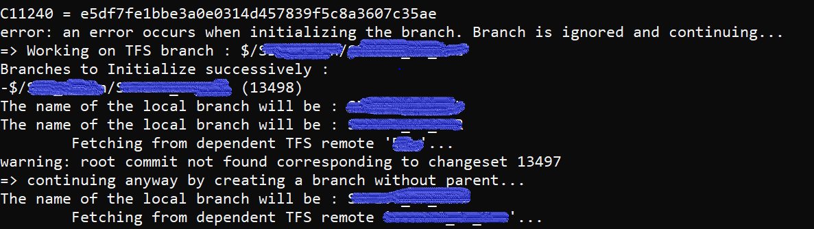 Issue while cloning all branches from TFS using git-tfs · Issue #1292 · git-tfs/git-tfs · GitHub