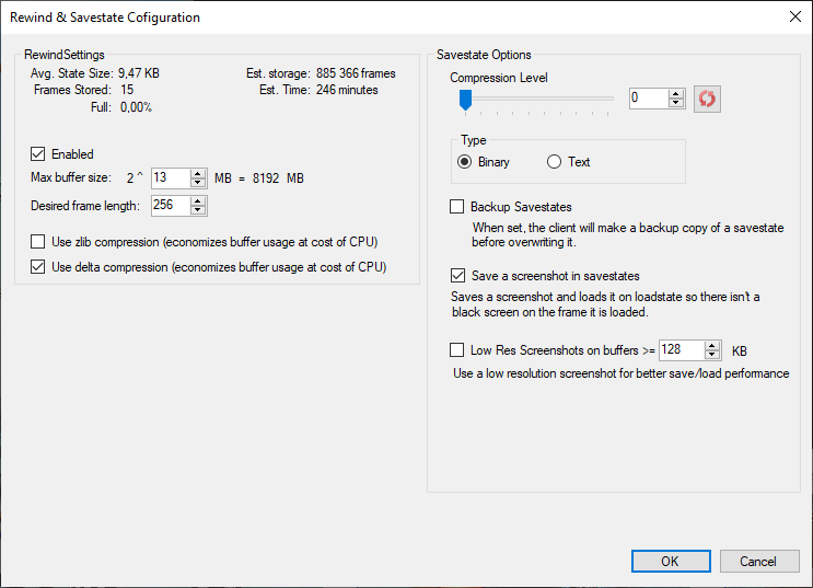 Rewinding after you loaded a savestate to a point before you loaded it during movie playback ...