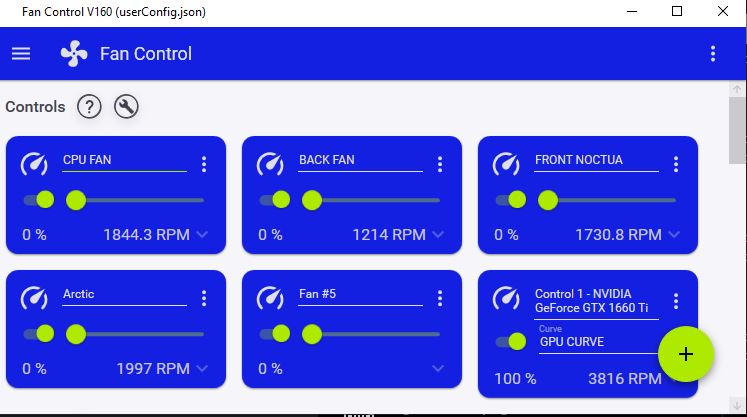 Manual control sliders "flipped" HWM Confirms fan speeds. · Issue #1852 · Rem0o/FanControl ...