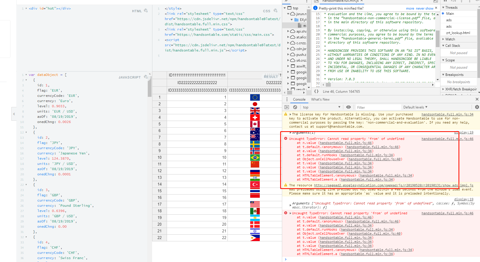 Disable the selection of all columns，cause drag the nested header structure error. · Issue #6026 ...