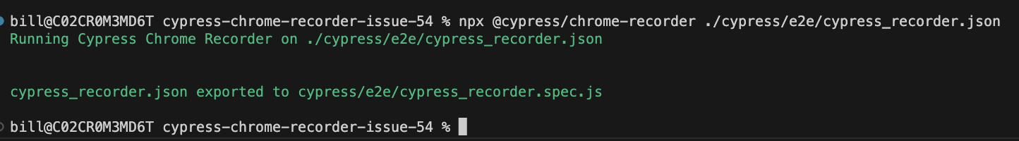 The plugin still looking for cypress/integration folder · Issue #54 · cypress-io/cypress-chrome ...