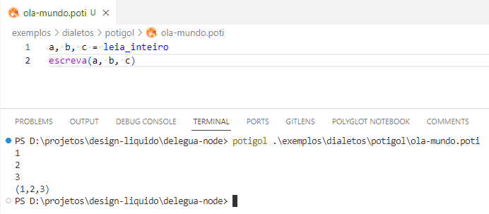 `a, b, c = leia_inteiro` deve inicializar múltiplas variáveis · Issue #553 · DesignLiquido ...