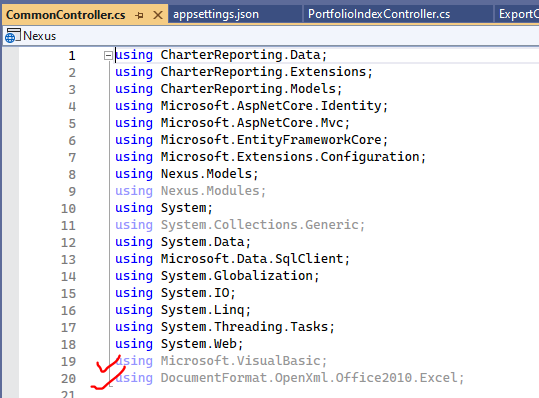 Upgraded To Net60 Recently And Noticing References Of Packages Like Microsoftvisualbasic In