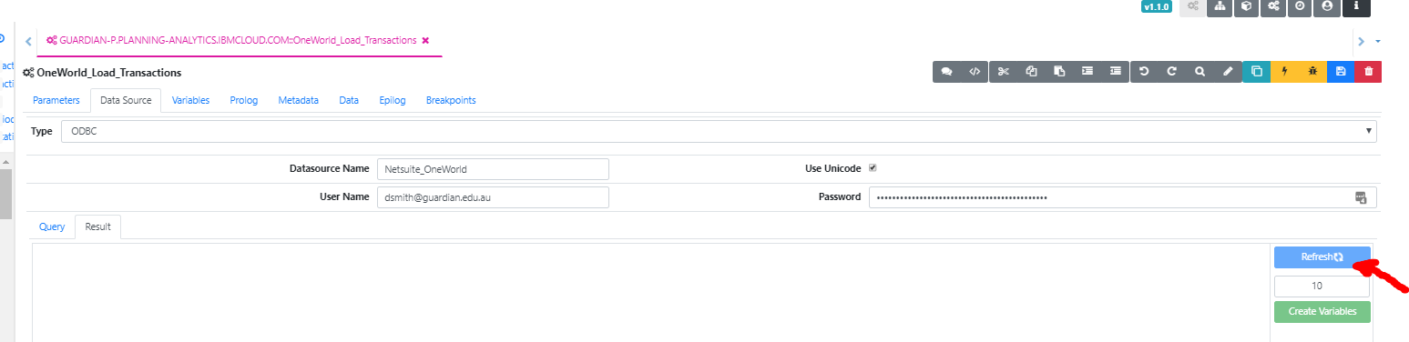 Odbc Preview Remains In Refreshing State And Does Not Return Data 208 · Issues · Cubewise