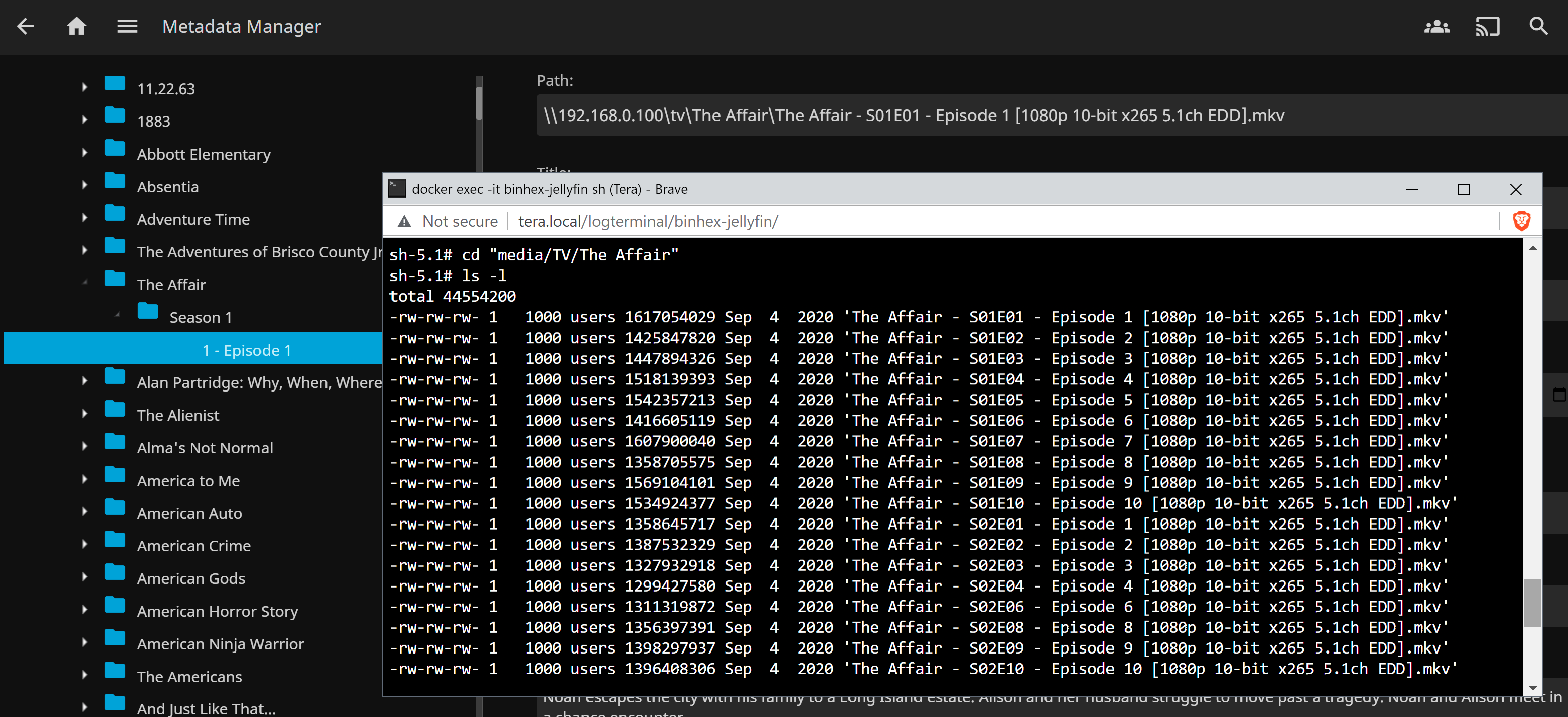 [Issue]: Jellyfin only finding 1 episode among entire show/season dumps · Issue #8023 · jellyfin ...