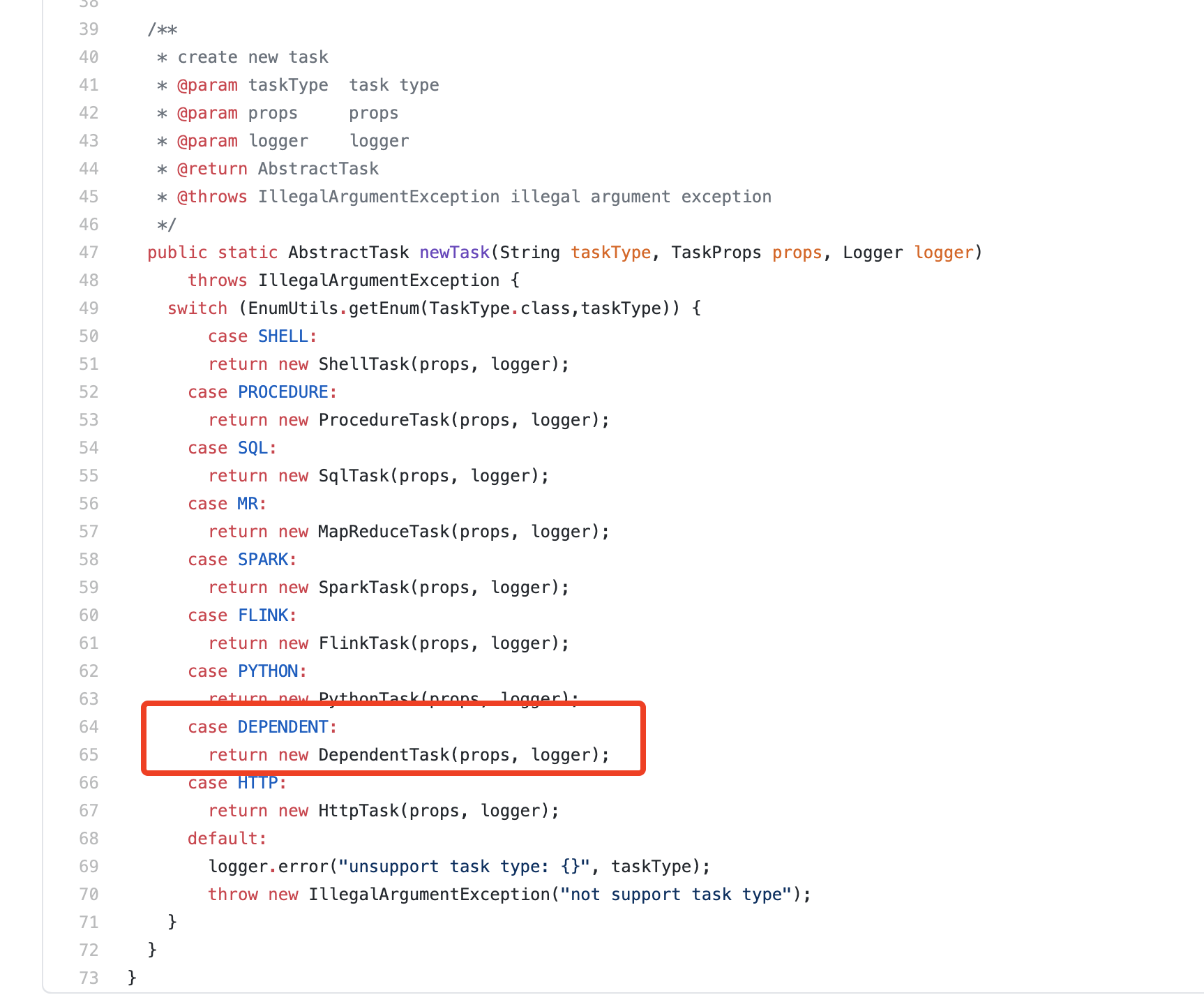 [BUG] DEPENDENT node type is not supported since version 1.2.1-SNAPSHOT · Issue #3067 · apache ...