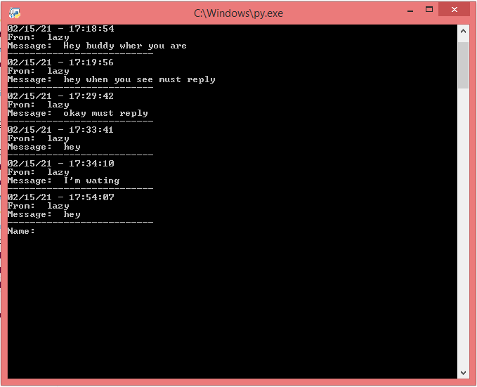 GitHub - rishav9713/Social-Messaging: Messaging Program like social ...