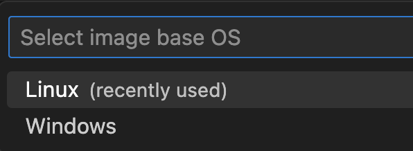 I'm getting an error when trying to `build image in Azure...` when following quickstart · Issue ...