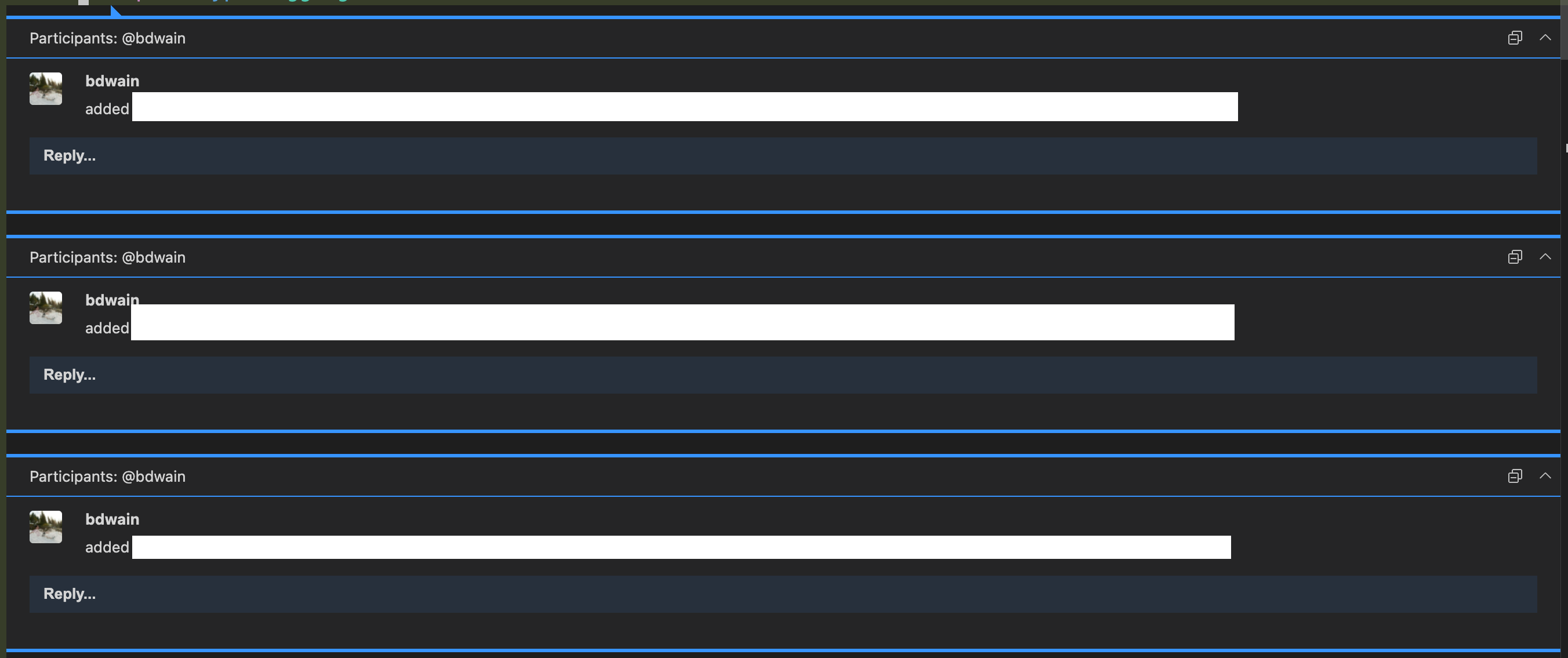 Duplicate Comments Showing Up In Pull Request · Issue 3037 · Microsoftvscode Pull Request 