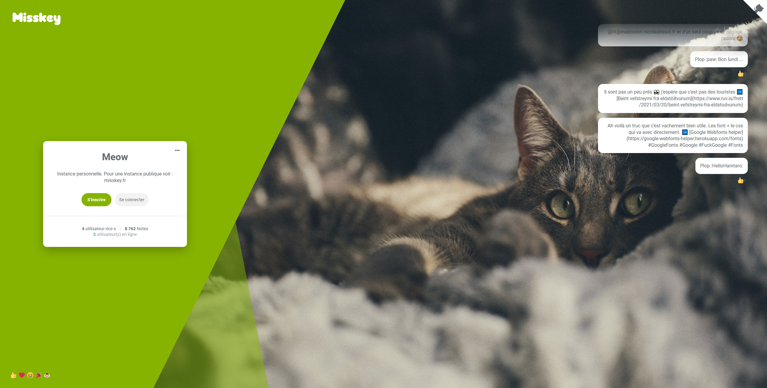 Misskey homepage does not display markdown and some emojis correctly · Issue #7383 · misskey-dev ...