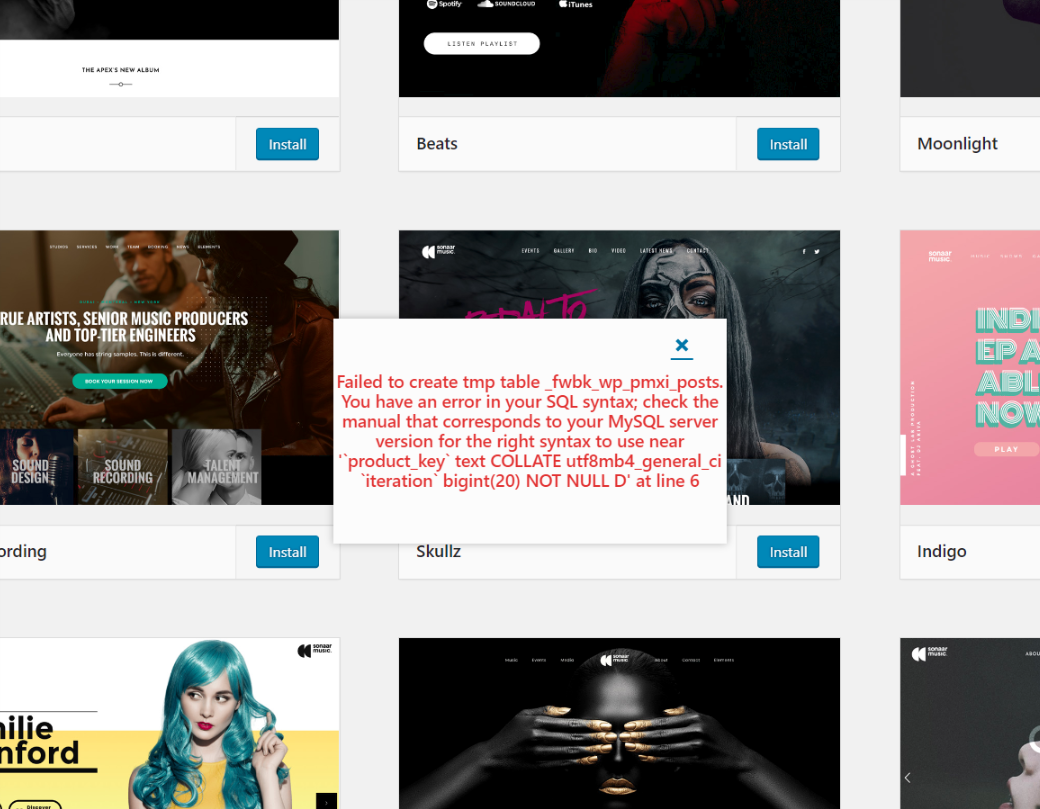 when trying to install demo content getting error · Issue #3491 · ThemeFuse/Unyson · GitHub