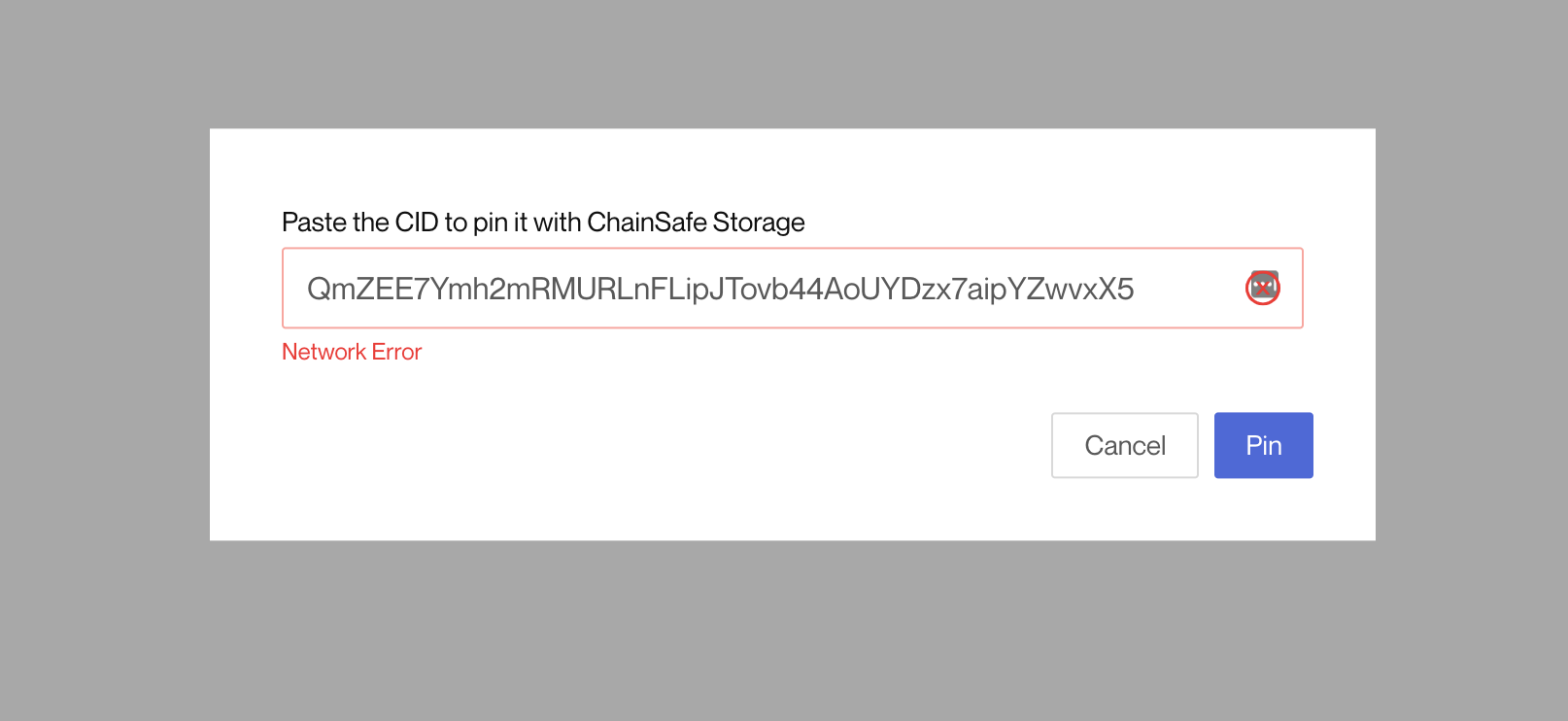 ChainSafe Storage: Access error when trying to pin files or create buckets · Issue #1261 ...