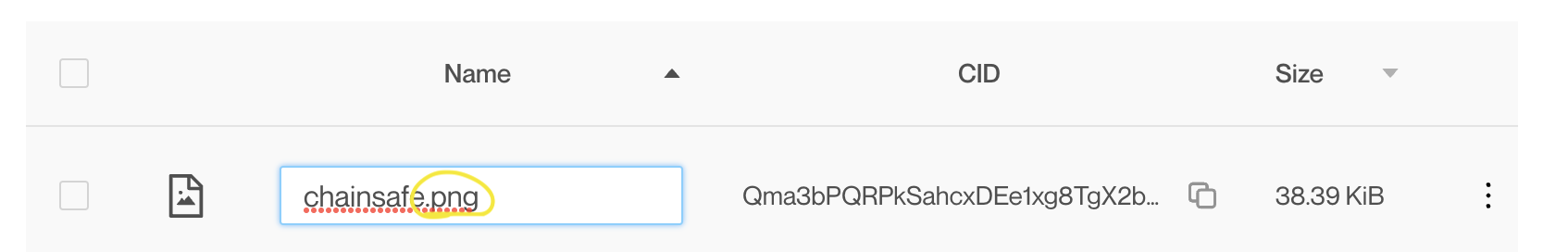 Port file extension + rename behaviour to Storage UI · Issue #2059 · ChainSafe/ui-monorepo · GitHub
