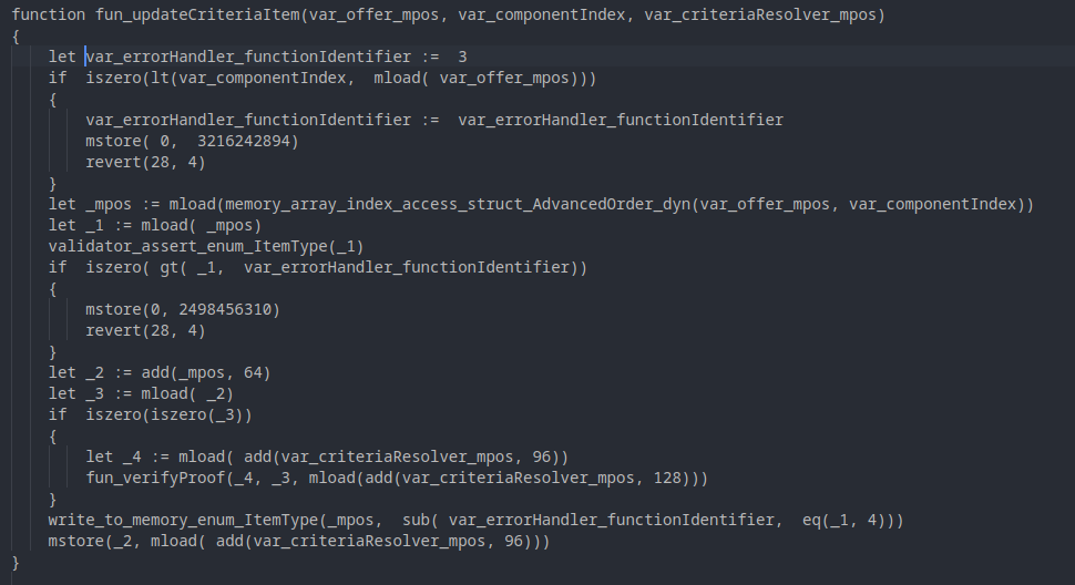 Inlining heuristics for `FunctionSpecializer` · Issue #13787 · ethereum/solidity · GitHub