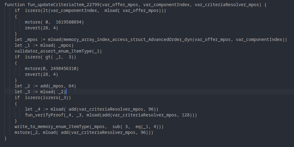 Inlining heuristics for `FunctionSpecializer` · Issue #13787 · ethereum/solidity · GitHub