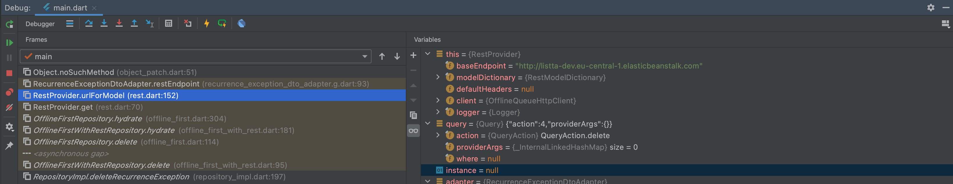 Error in RestSerializable when hydrating after deletion · Issue #104 · GetDutchie/brick · GitHub