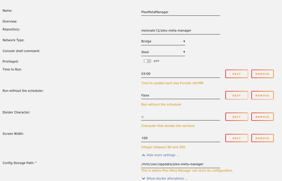 Feature Request - Unraid Support · Issue #4 · Kometa-Team/Kometa · GitHub