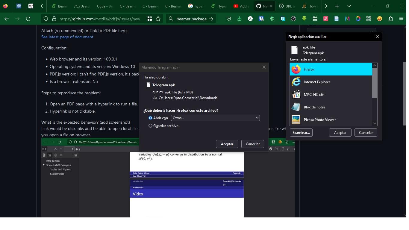 Feature Request Support Links To Open Local Files In An External App · Issue 16010 · Mozilla 