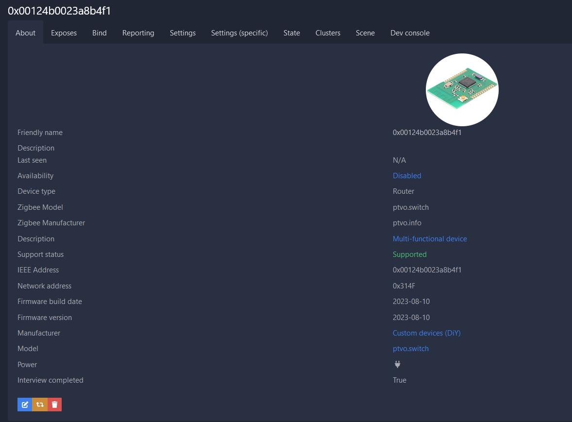 Model ID won't update · Issue #226 · ptvoinfo/zigbee-configurable-firmware · GitHub