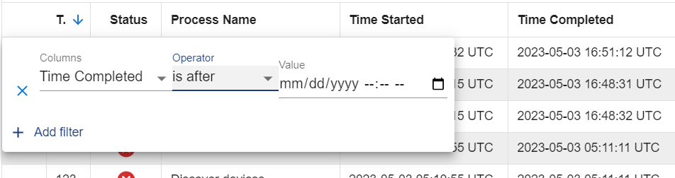 Data Grid Filter Date And Datetime Columns In Utc Instead Of Local