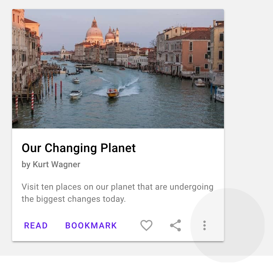 Card: Icon ripples are initialized with wrong size if material-icons ...
