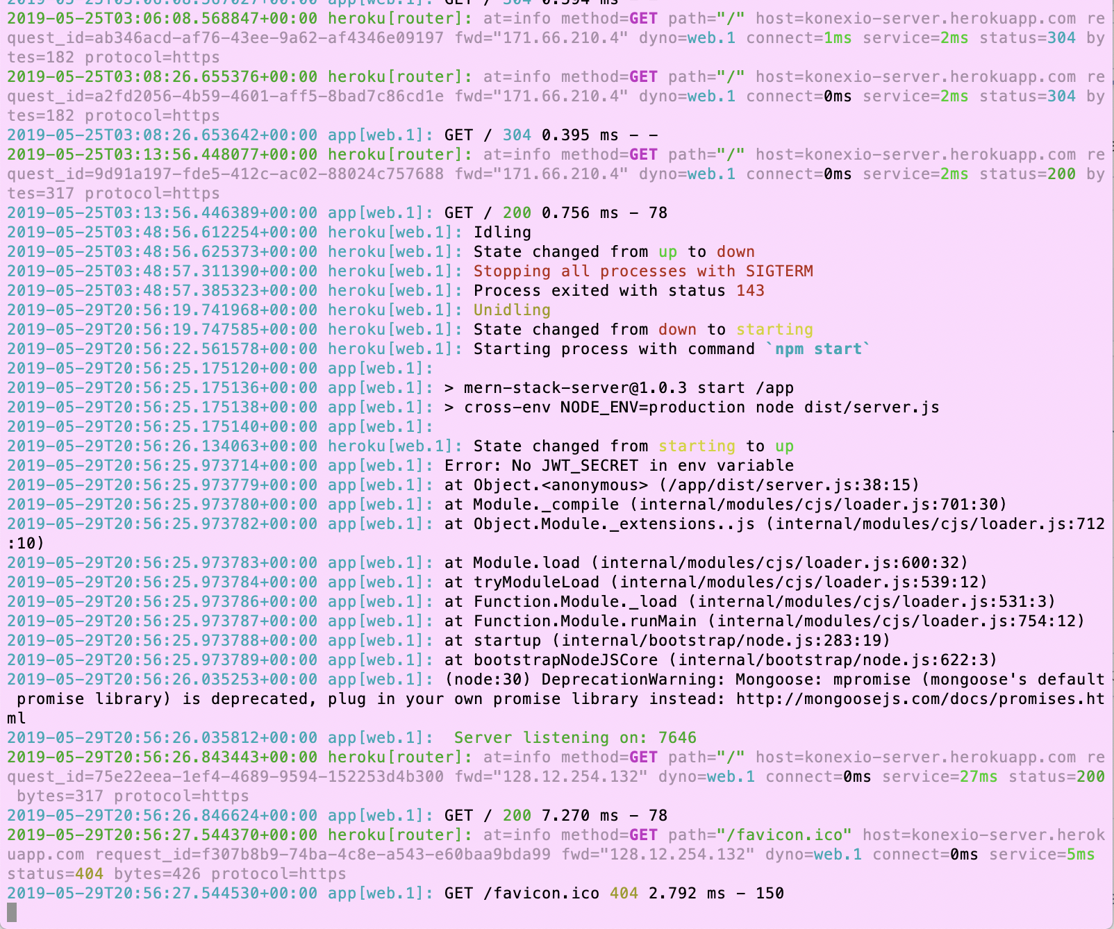 help_needed: Andy! help me: connecting Heroku to ghpages · Issue #15 · amazingandyyy/mern · GitHub