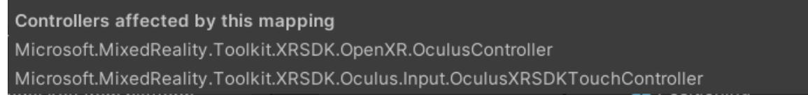 Controller Mapping not working when building for Quest 2 using MRTK with PC/Standalone as target ...