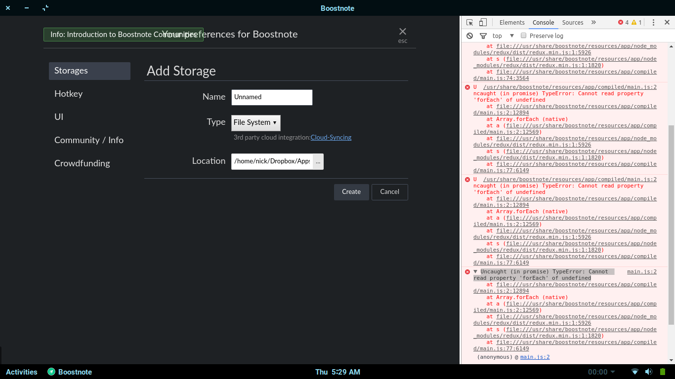 Cannot restore storage folder · Issue #1319 · BoostIO/BoostNote-Legacy · GitHub