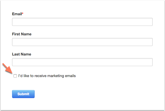 Add marketing email opt-in checkbox to builder interest form · Issue ...
